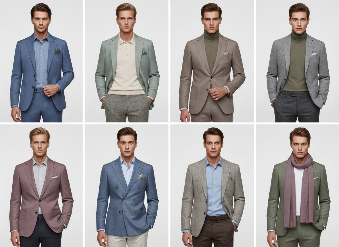 8 Modern Mix & Match Outfits for Men with a Muted Colour Palette ...