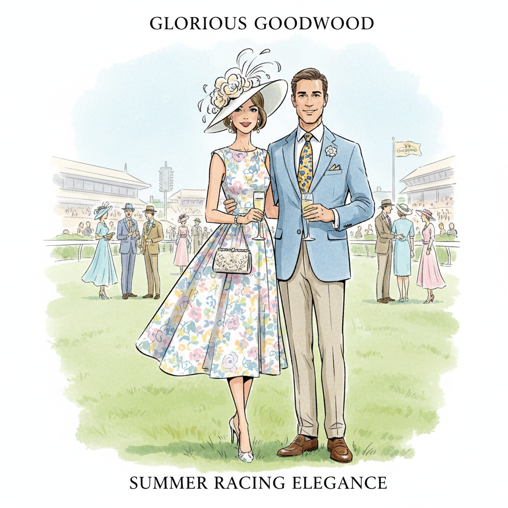Glorious Goodwood Style Guide | Summer Racing Dress Code UK – A Hand ...